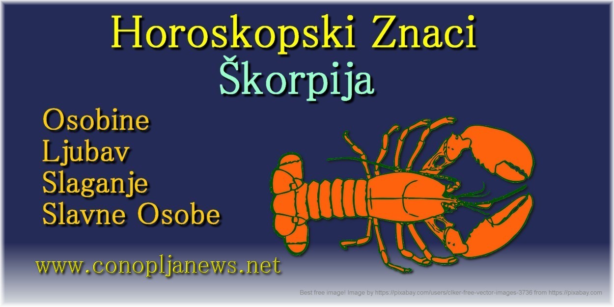 Horoskopski znak Škorpija. Škorpija u horoskopu.